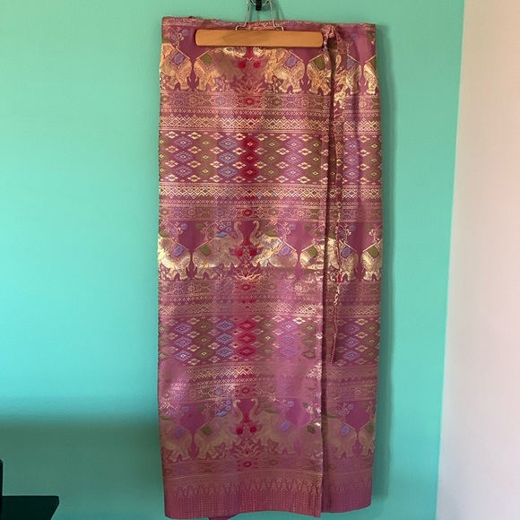Skirts | Authentic Indian Wrap Skirt | Poshmark